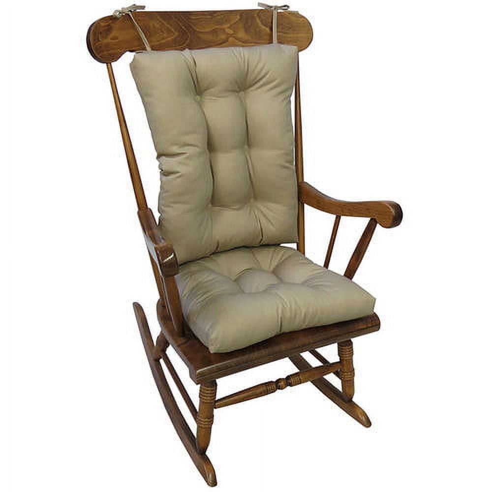 Gripper Jumbo Rocking Chair Cushions, Twill - Walmart.com