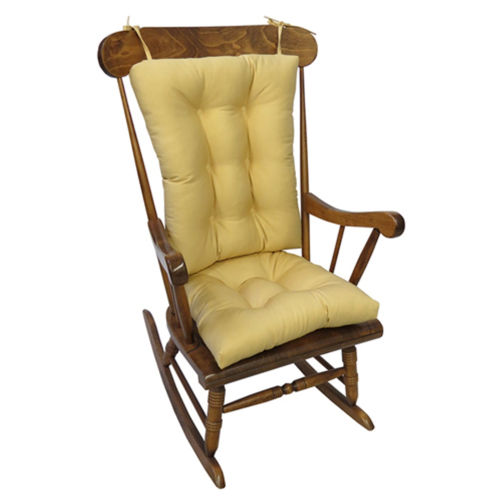 Gripper Jumbo Rocking Chair Cushions, Twill - Walmart.com