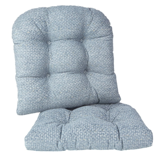 Gripper Non-Slip Tyson 17-inch Chair Cushion - Set of 2 - Walmart.com