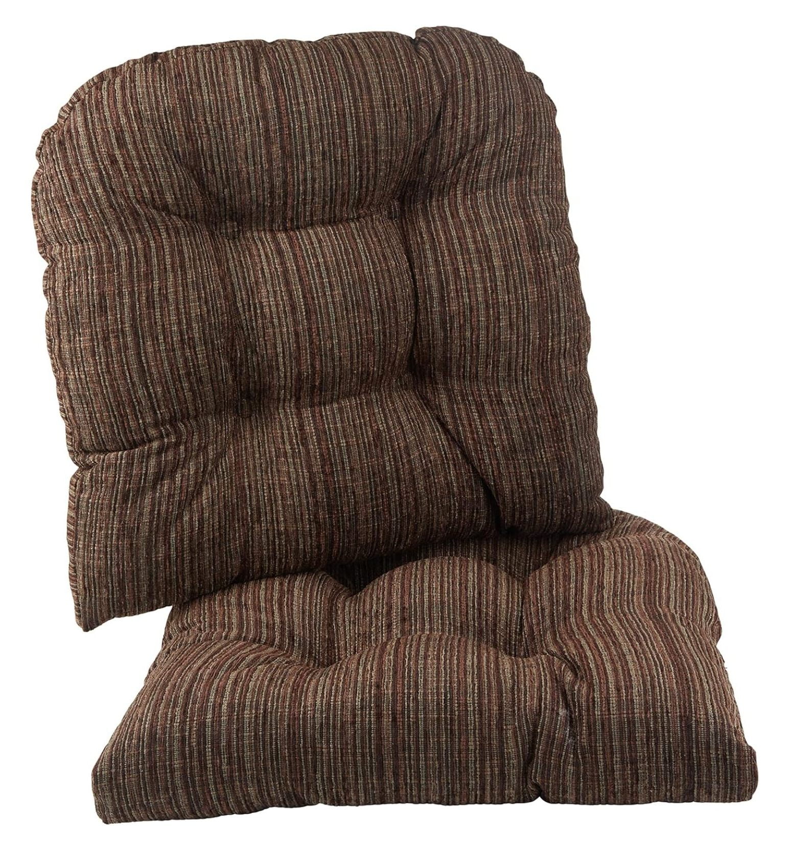 Gripper Overstuffed Universal Non-Slip Dining Chair Cushions for ...