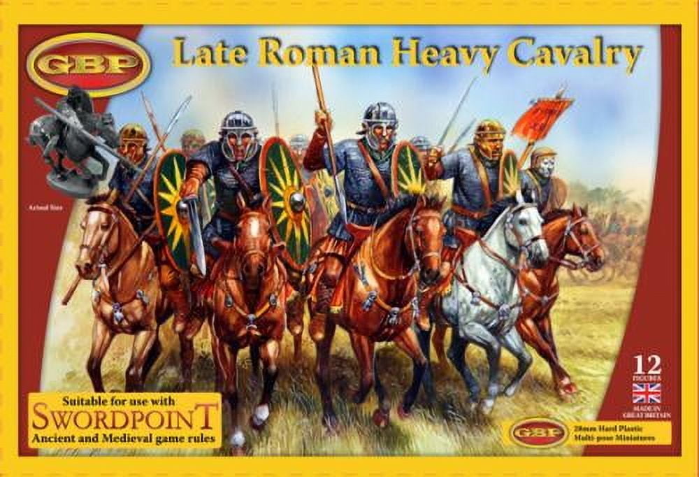 Gripping Beast Plastic Late Roman Heavy Cavalry 12x 28mm Miniatures ...