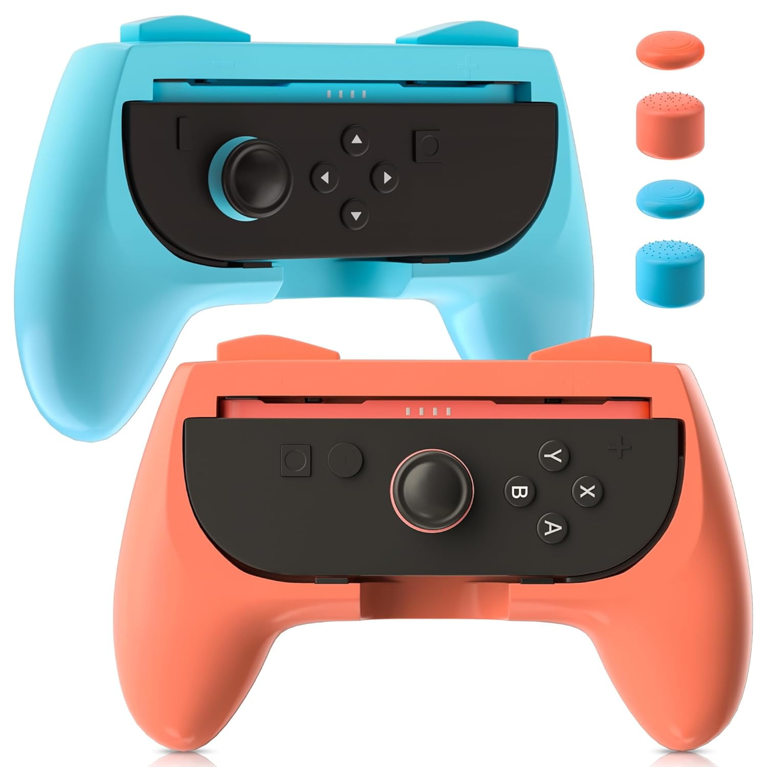 Grips for Switch 2 Joy Con Controller, Ergonomic Design for Switch 2 ...