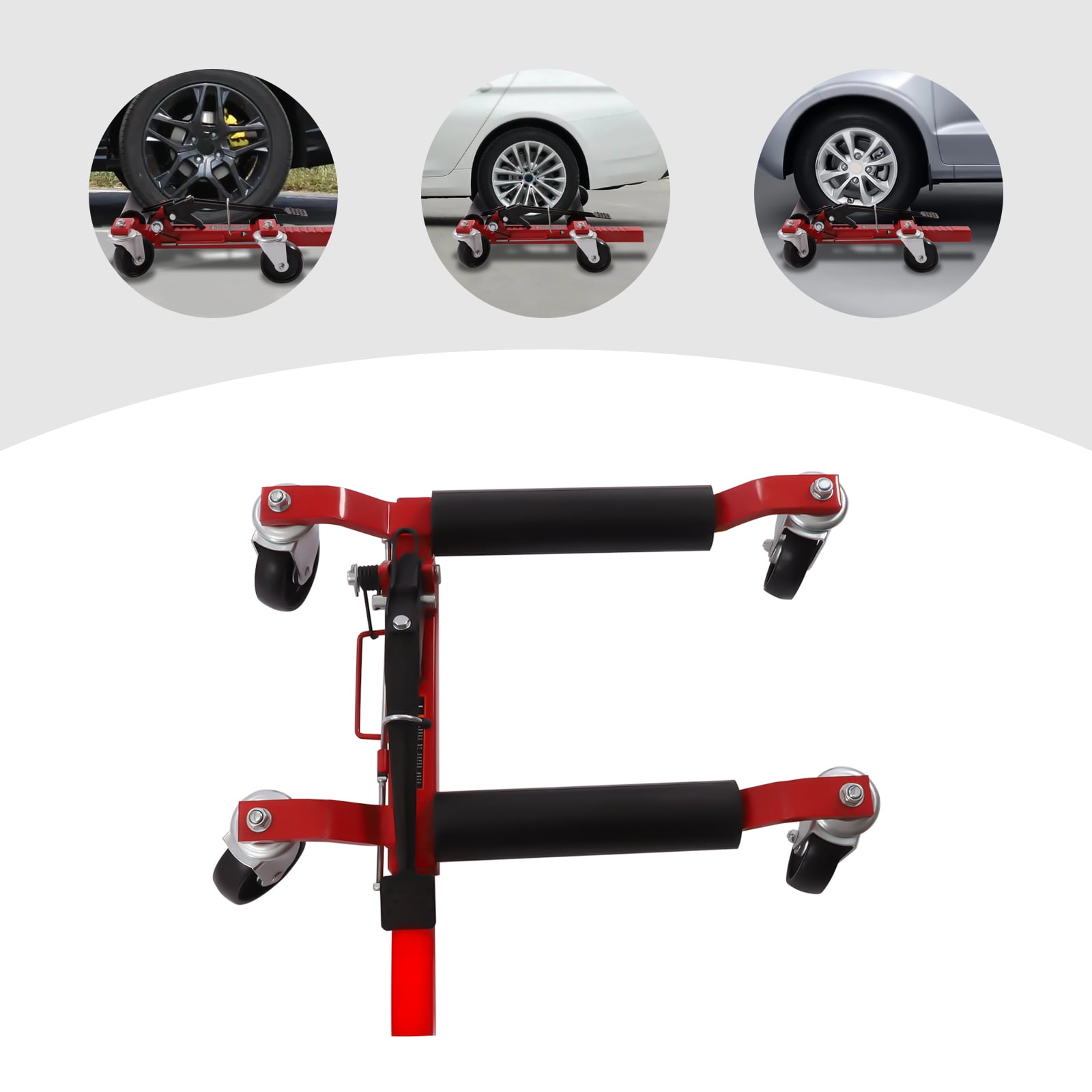 Griptix Car Skates Vehicle Positioning, H-Shaped Structure for 1500lbs ...