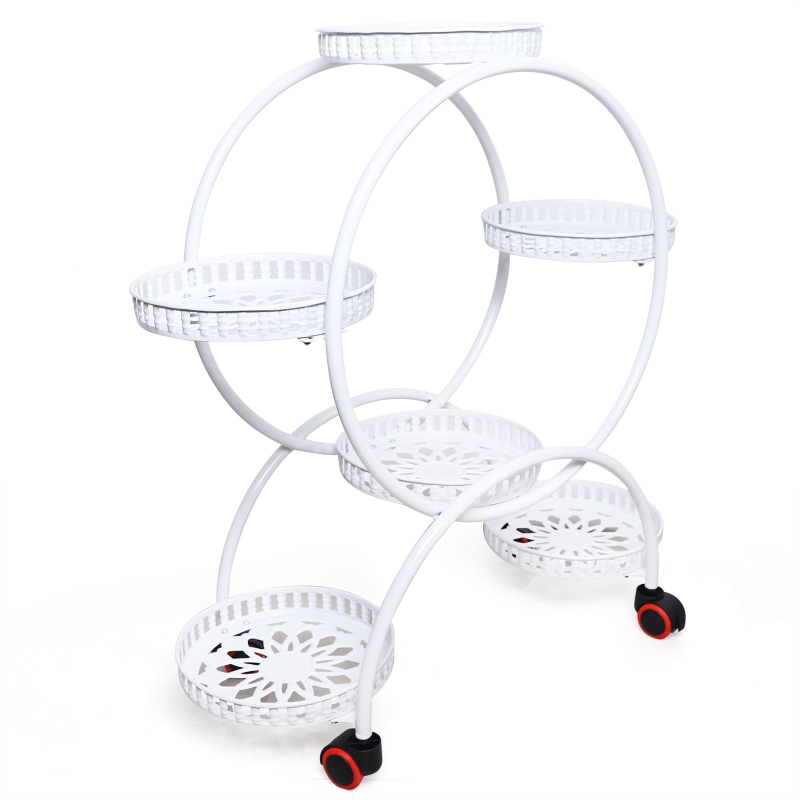 Griptix Durable Plant Stand with Multi-Tier Staggered Design, High ...