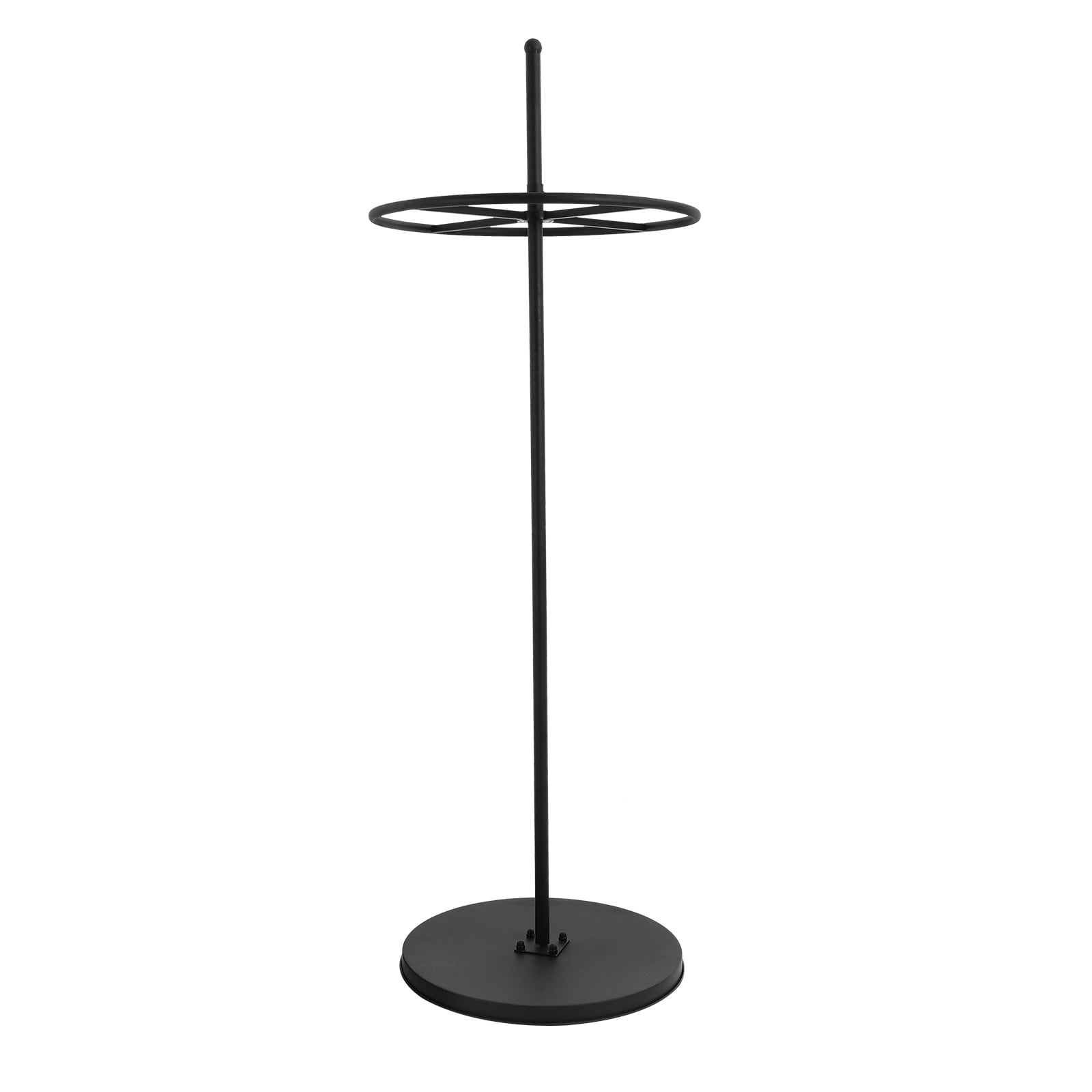 Griptix High-Stability Round Clothing Rack, Adjustable Height Retail ...