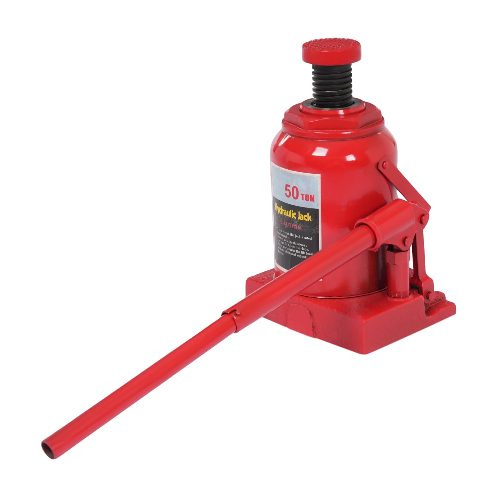 Griptix Hydraulic Stubby Low Profile Welded Bottle Jack, 30T/66,138lbs ...