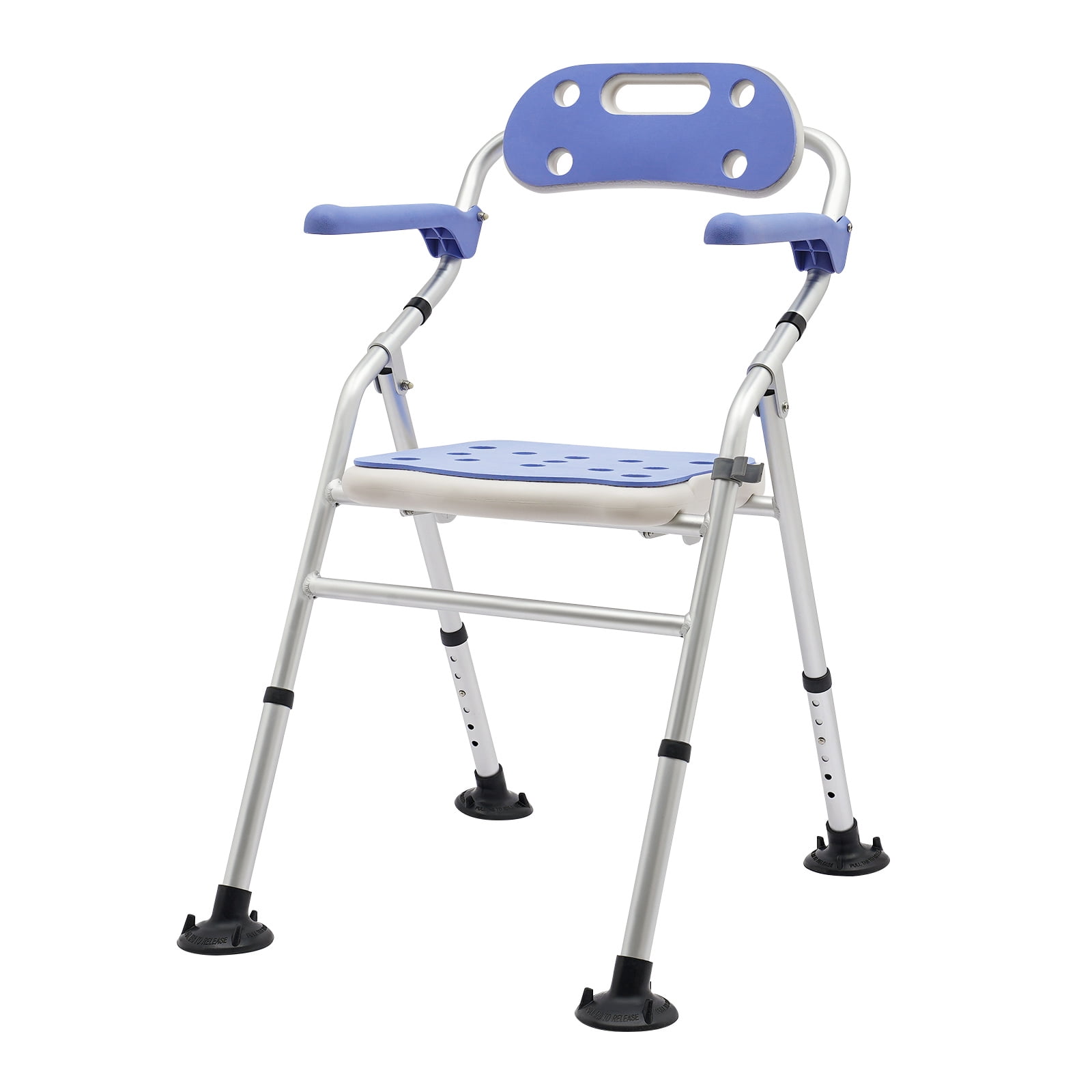 Griptix Shower Seat Heavy Duty Shower Chair Folding Bath Chair Anti ...