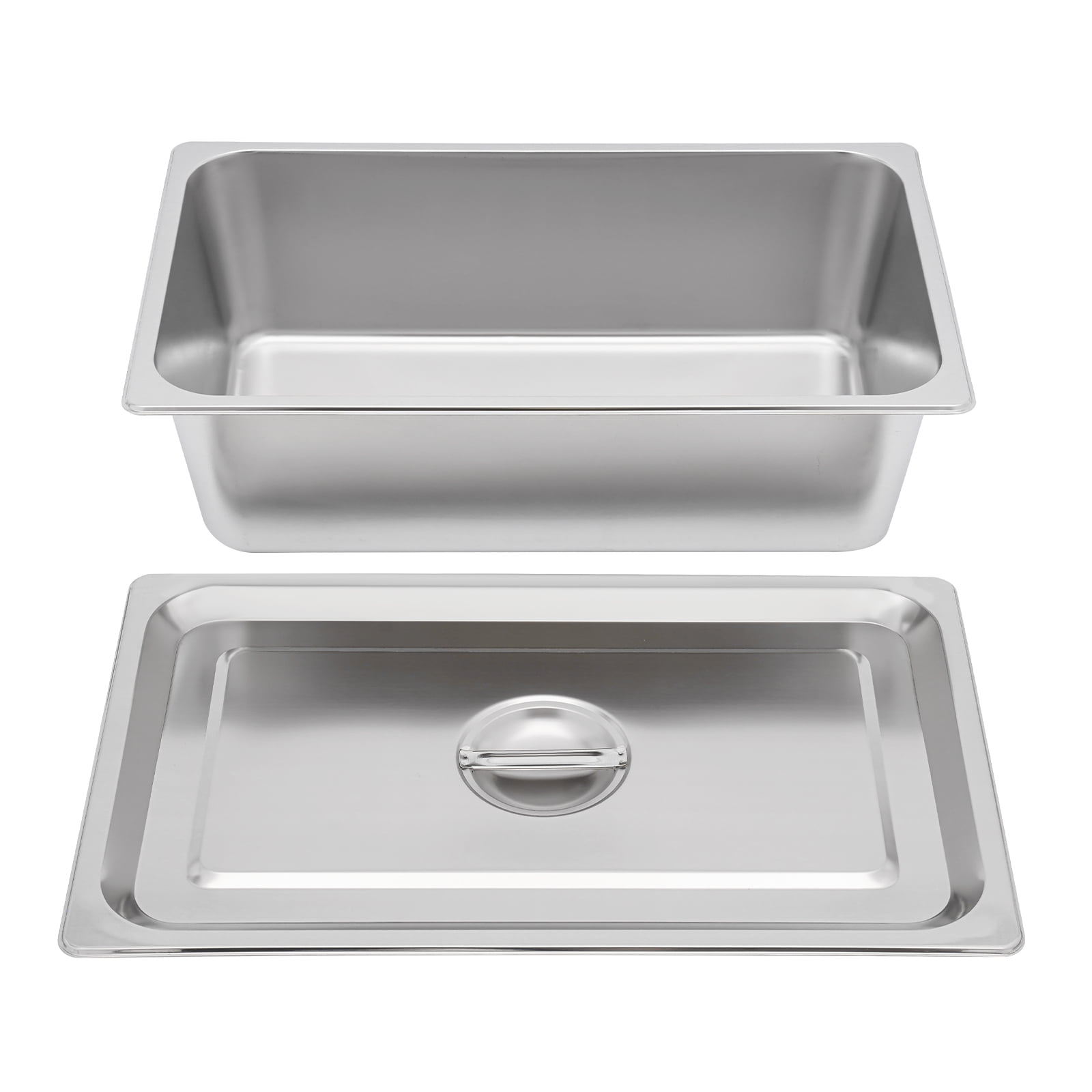 Griptix Steam Table Pans Lid 6 Inch Stainless Steel Steam Table Pans ...