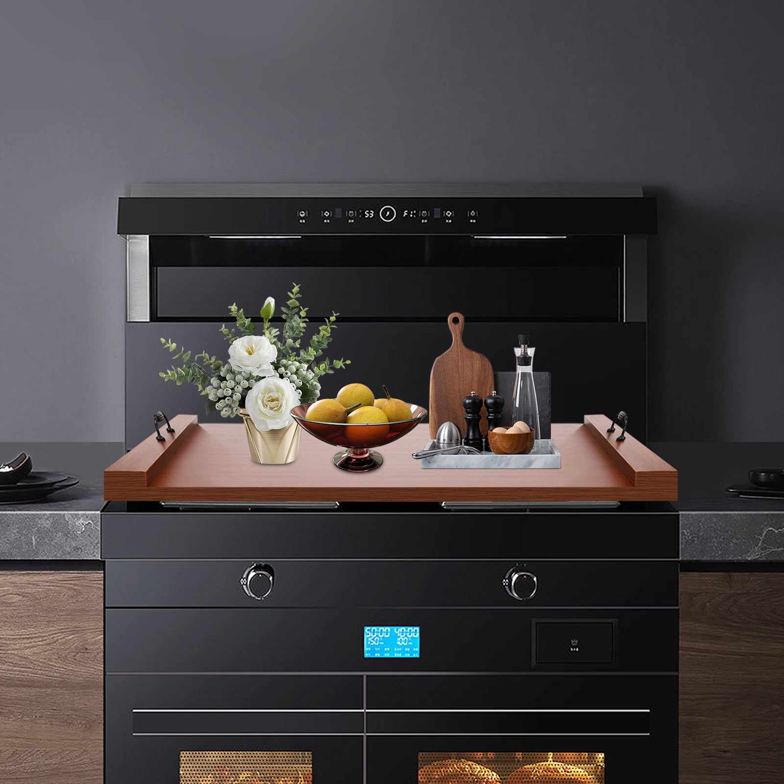 Griptix Stove Top Cover Noodle Board Stove Cover Handles Stove Kitchen ...