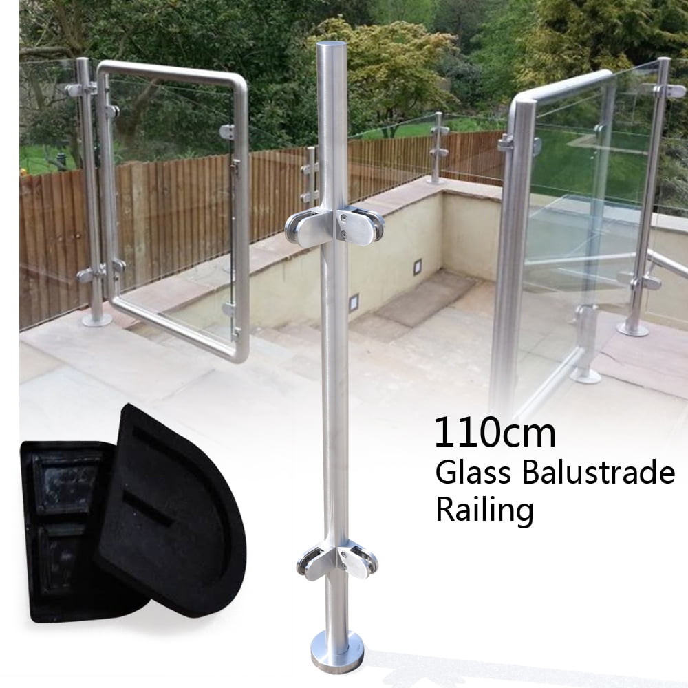 Griptix US Glass Pool Fence Post Balustrade Railing Clamp Handrail ...