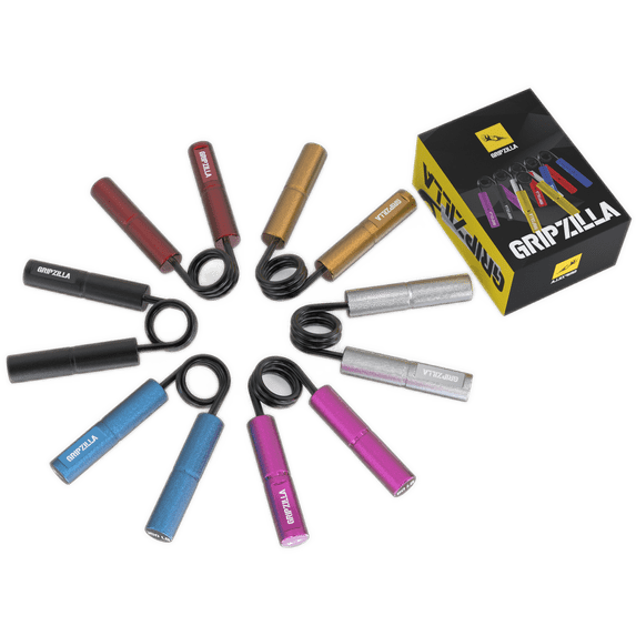 Gripzilla ULTIMATUM Hand Grip Trainer, 50-300LB 6pc, Forearm Fitness ...