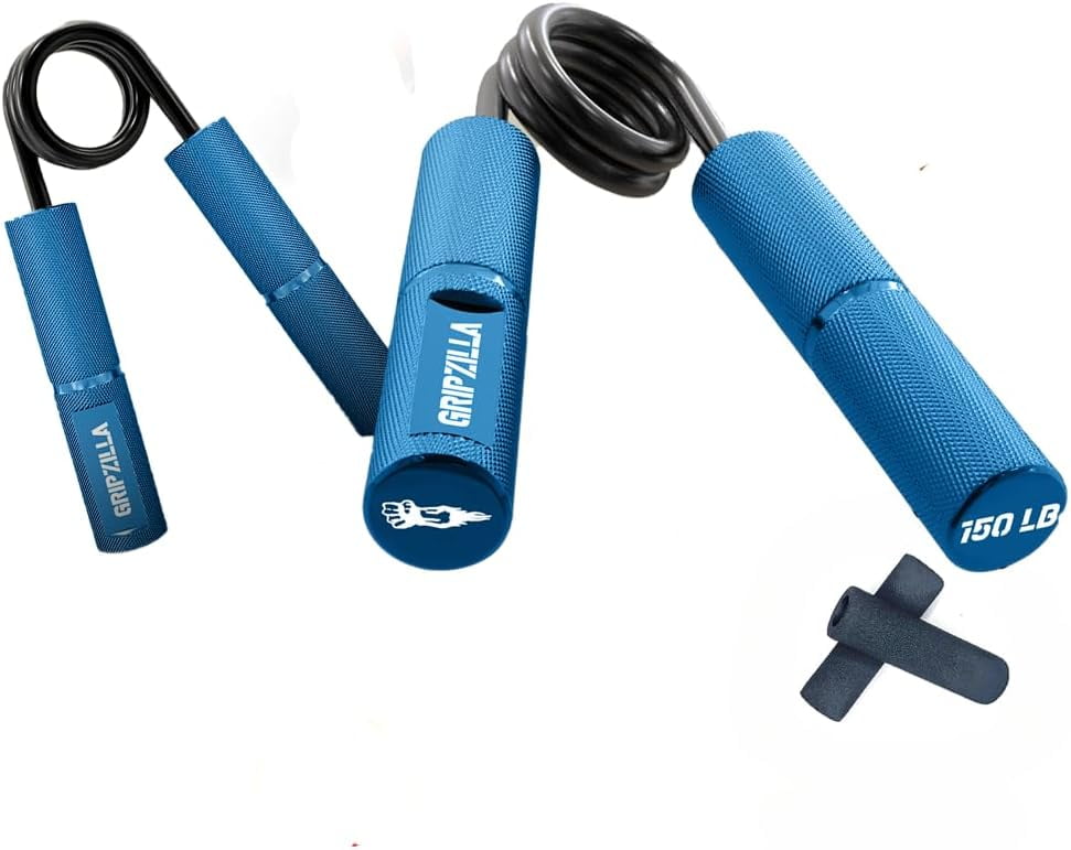 Gripzilla Ultimatum Hand Grip Strengthener Workout Kit, 50-300LB 6pc ...