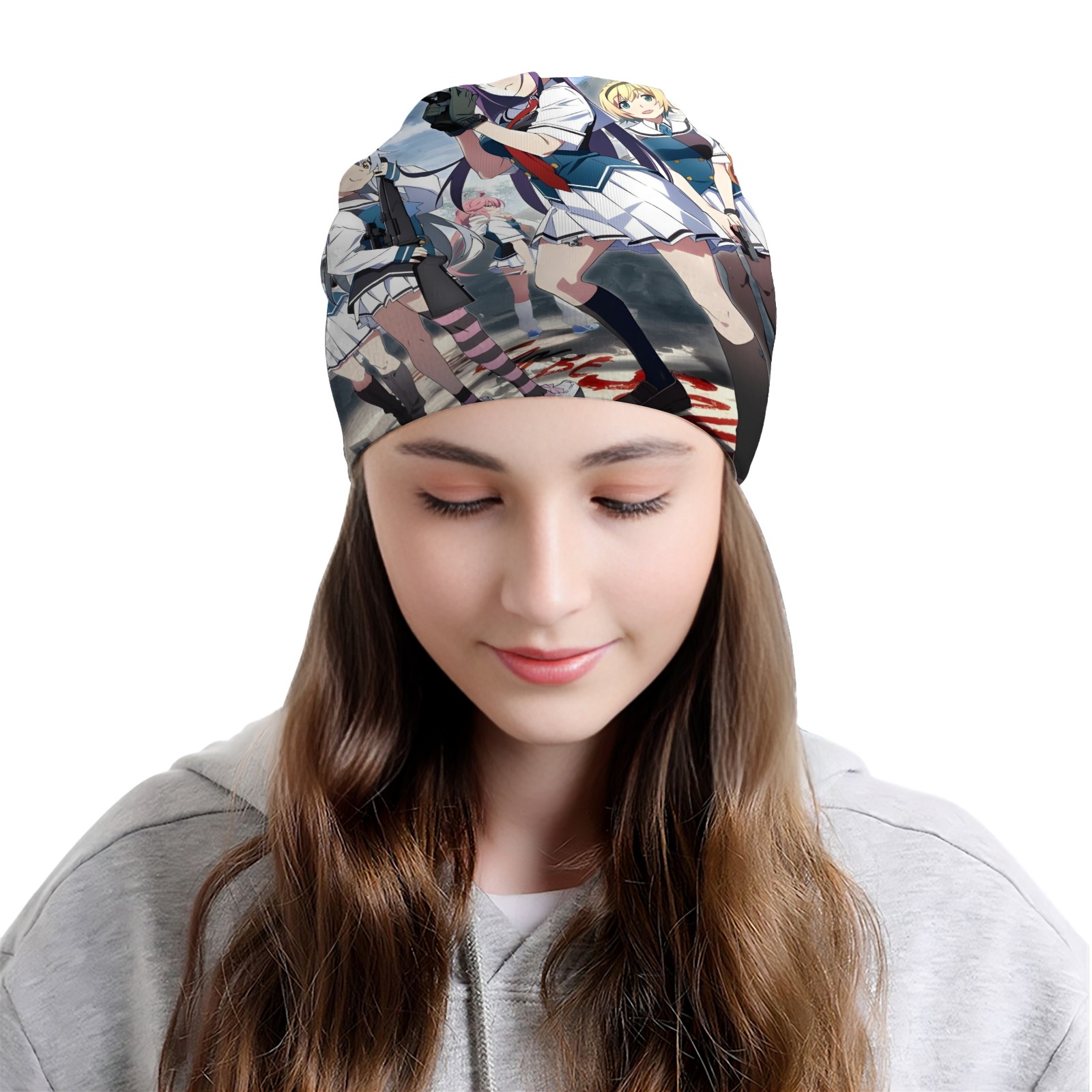 Grisaia: Phantom Trigge Knitted Beanie: Soft, warm, and stylish, with a ...