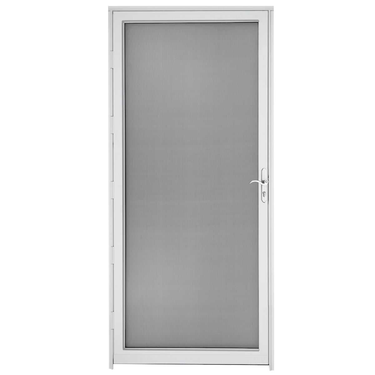 Grisham Deluxe Steel Security Door,36'' x 80''Storm Door(310-White ...