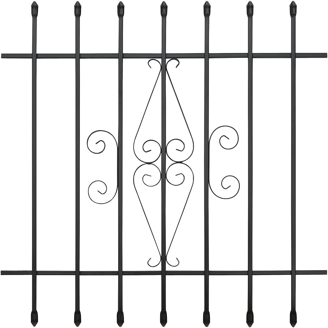 Grisham Spear Point Window Bar Guard,Security Bars for Windows Prevent ...