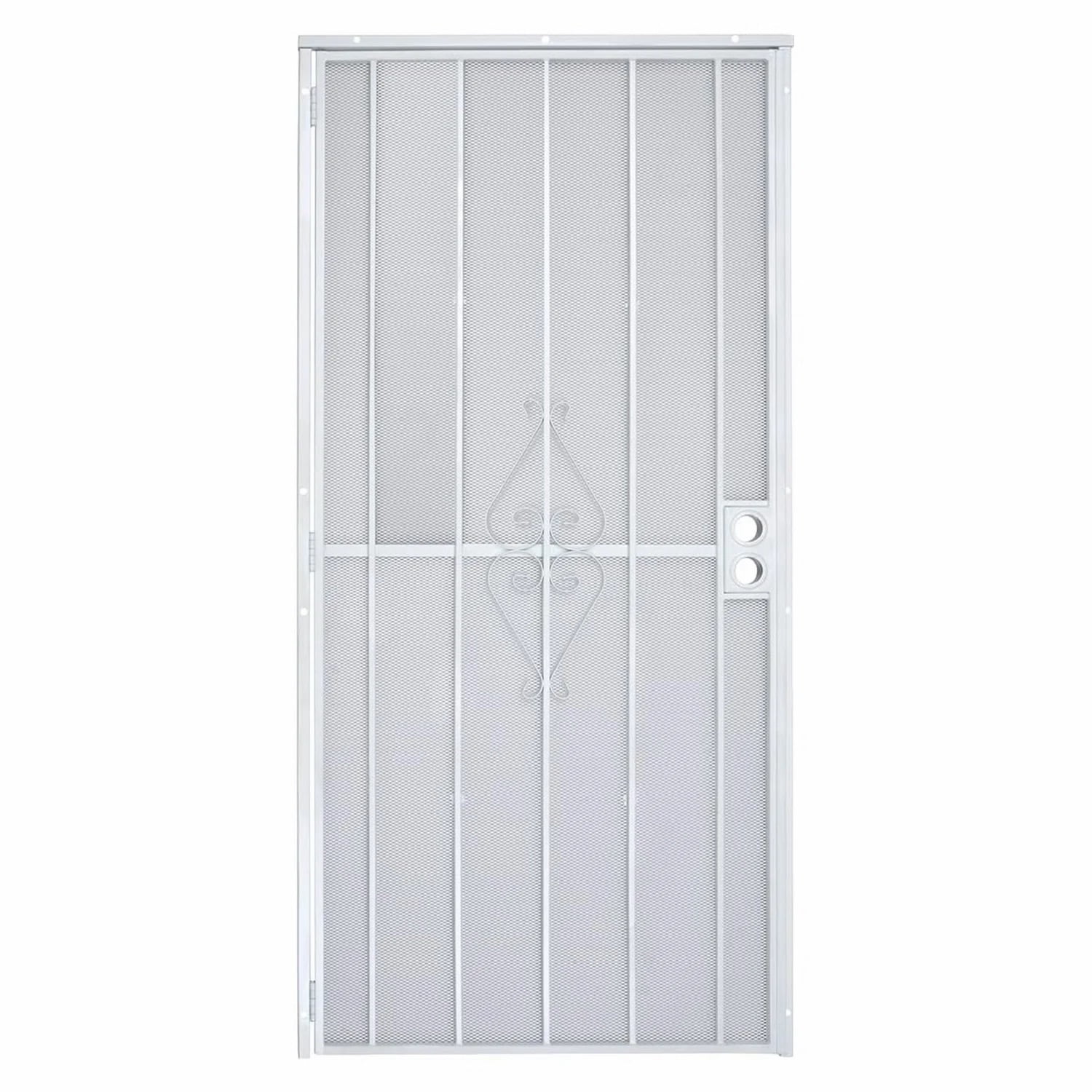 Grisham Steel Security Door,30'' x 80'' Steel Security Screen Doors ...