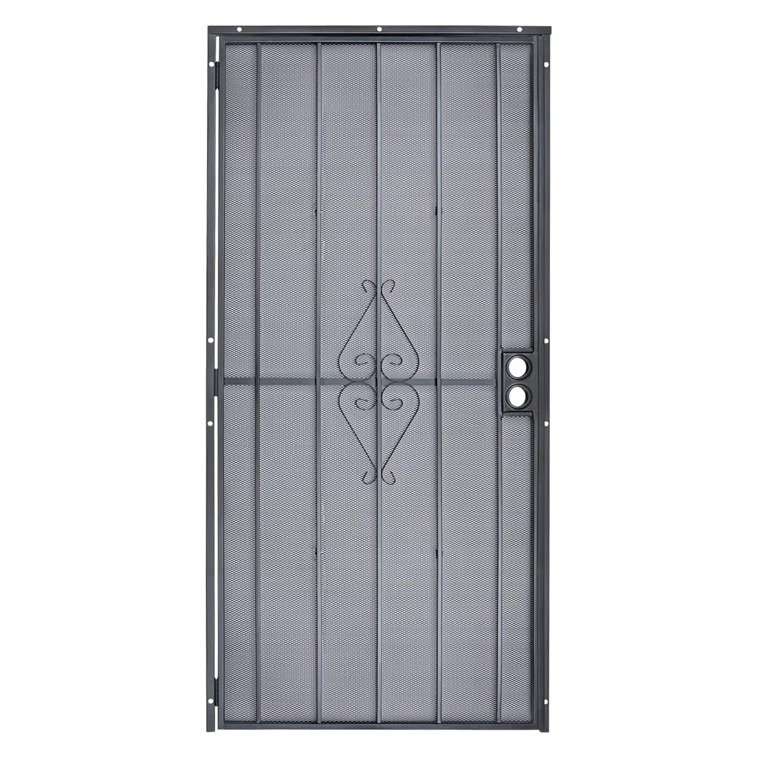 Grisham Steel Security Door,36'' x 80'' Steel Security Screen Doors ...