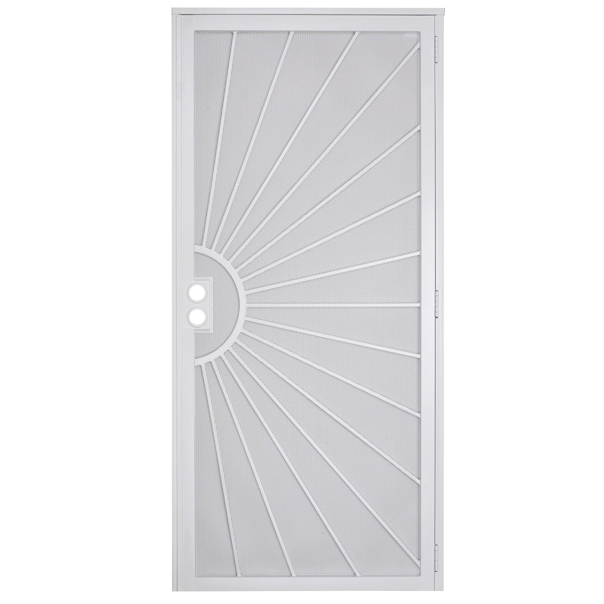Grisham Steel Security Door,36'' x 80'' Steel Security Screen Doors ...