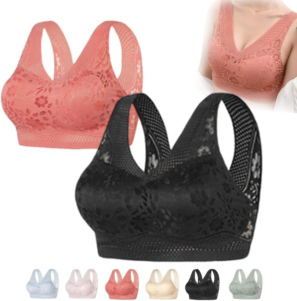 Grishay Breathable Push-Up Bra, Vianys Breathable Push-Up Bra, Back ...