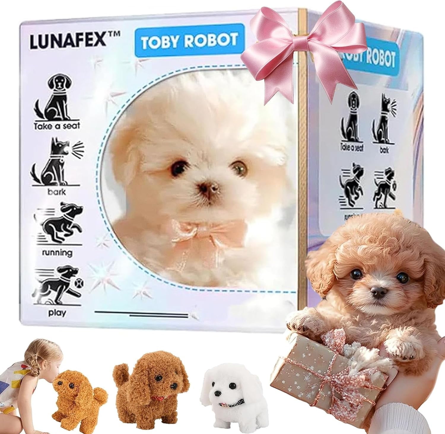 Grishay Goldenpal, Fanyil/Sherum/Vianys/Ribili Goldenpal,Robot Dog ...