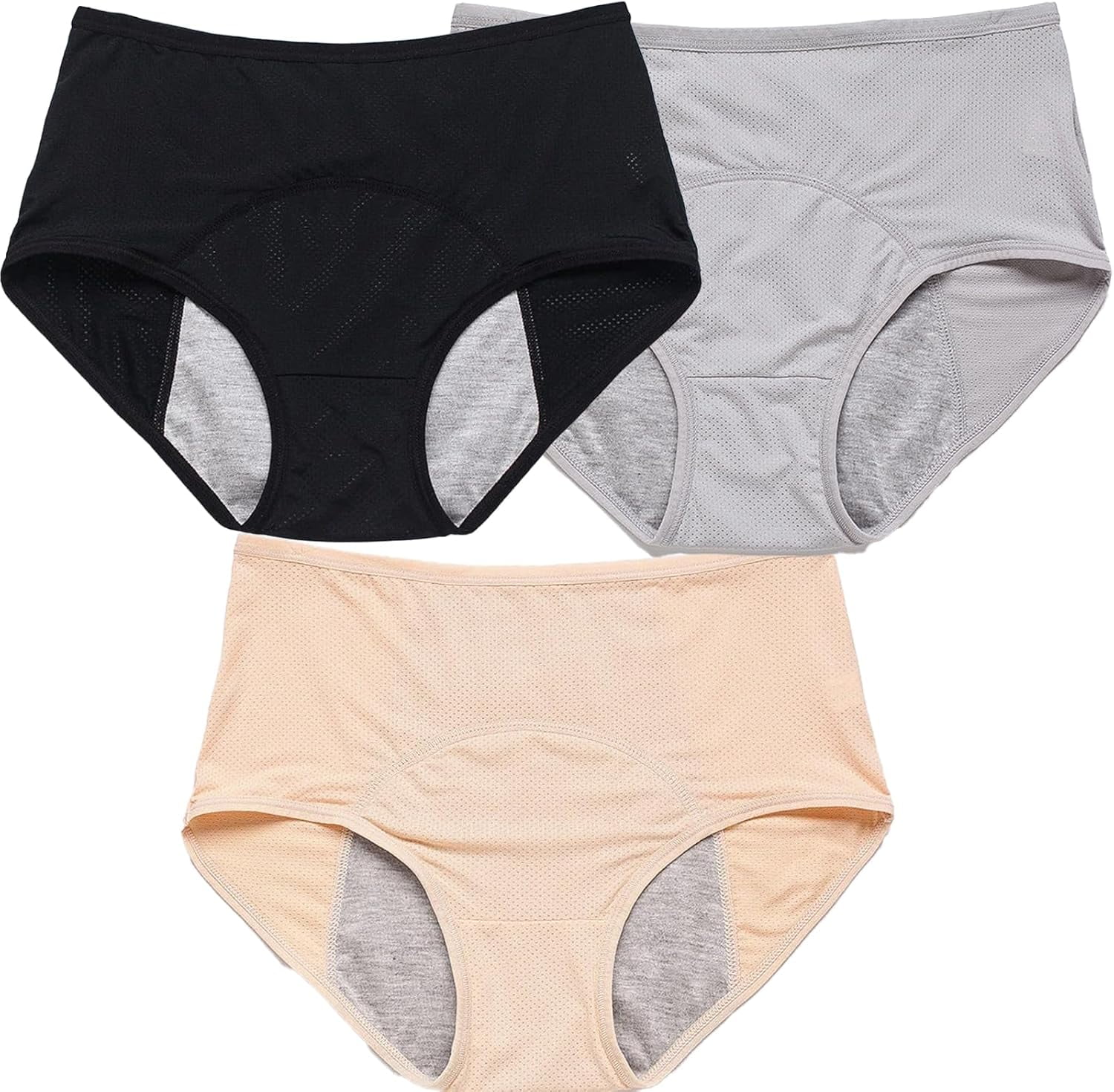 Grishay Leakproof Underwear for Women, Leakproof Ladies Underwear Plus ...