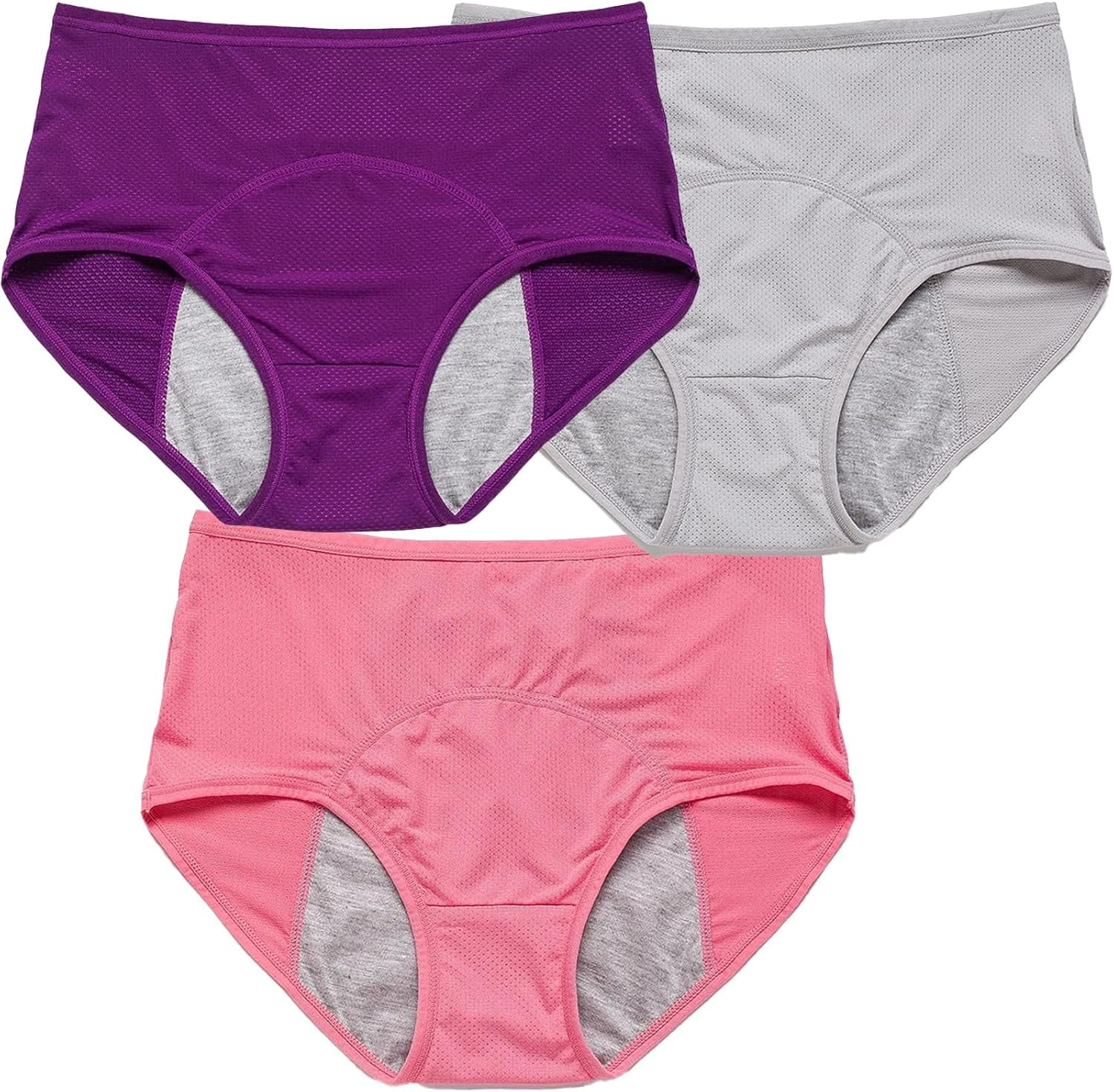 Grishay Leakproof Underwear for Women, Leakproof Ladies Underwear Plus ...