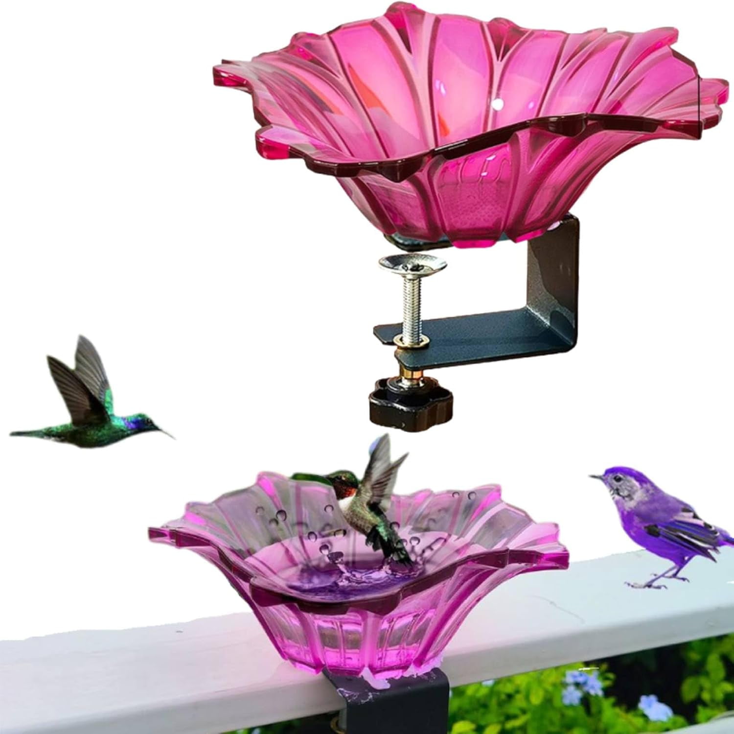 Grishay Petal Bird Joy, Grishay Petal Bird Feeder - with Adjustable ...