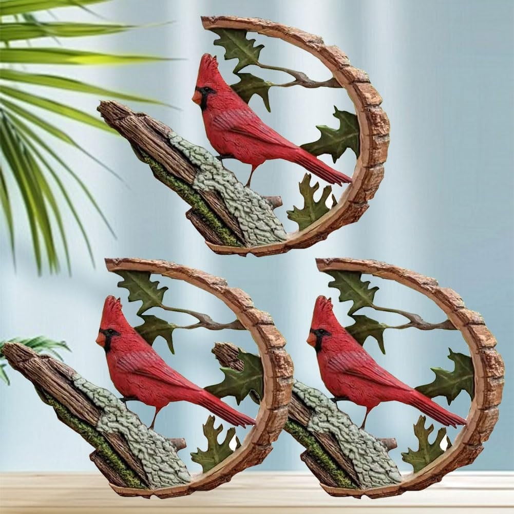 Grishay Vibrant Cardinal, Cardinal Statue, Bird Sculpture Art Decor ...