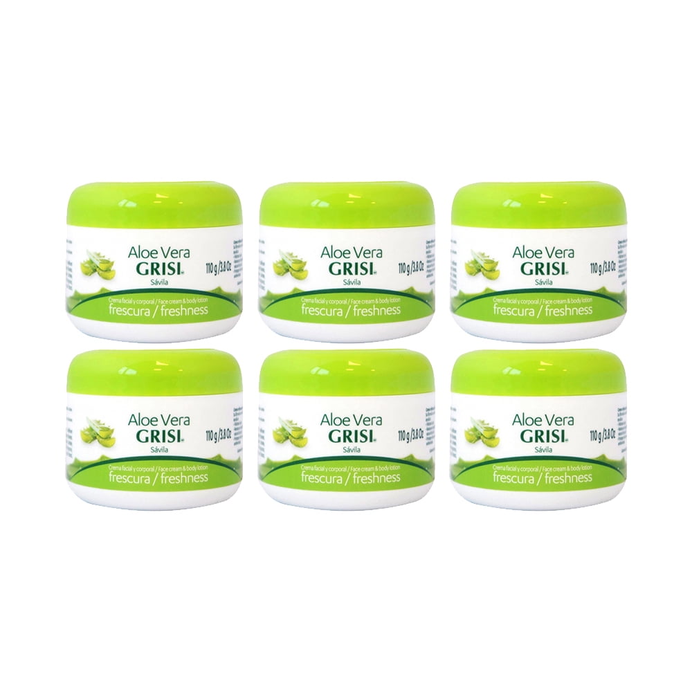 Grisi Aloe Vera Face and Body Moisturizing Cream. Natural Anti Aging ...