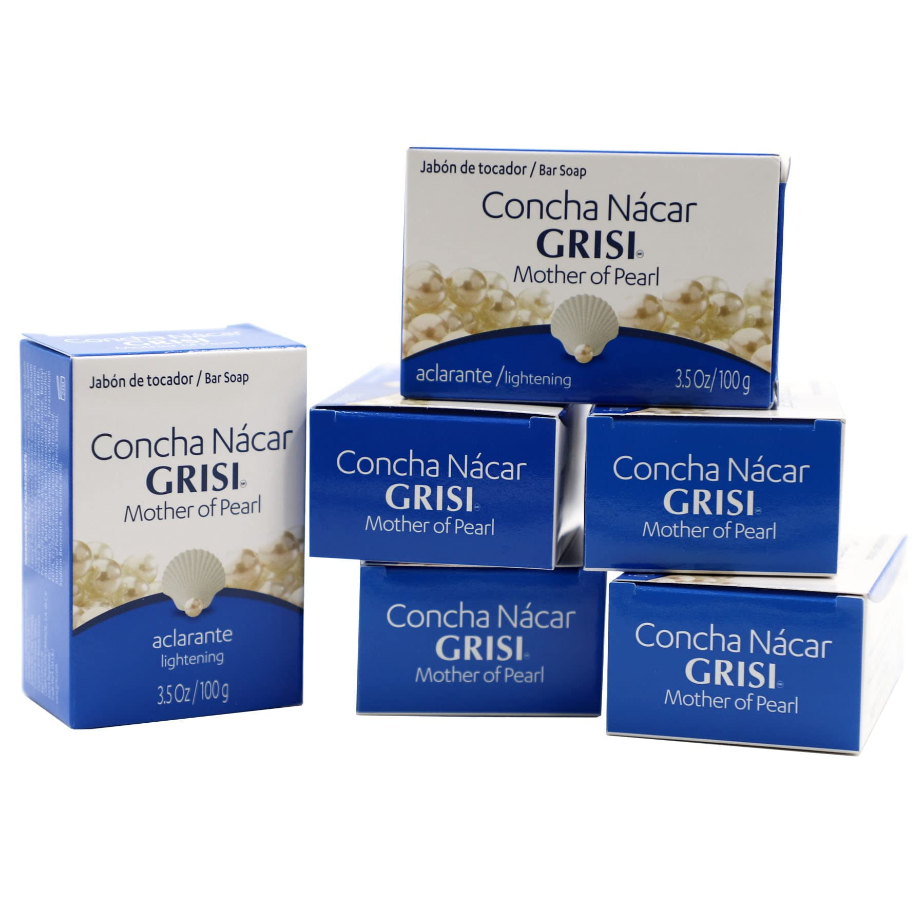 Grisi Concha Nacar Soap, Cleansing Bar Soap With Mother Of Pearl ...