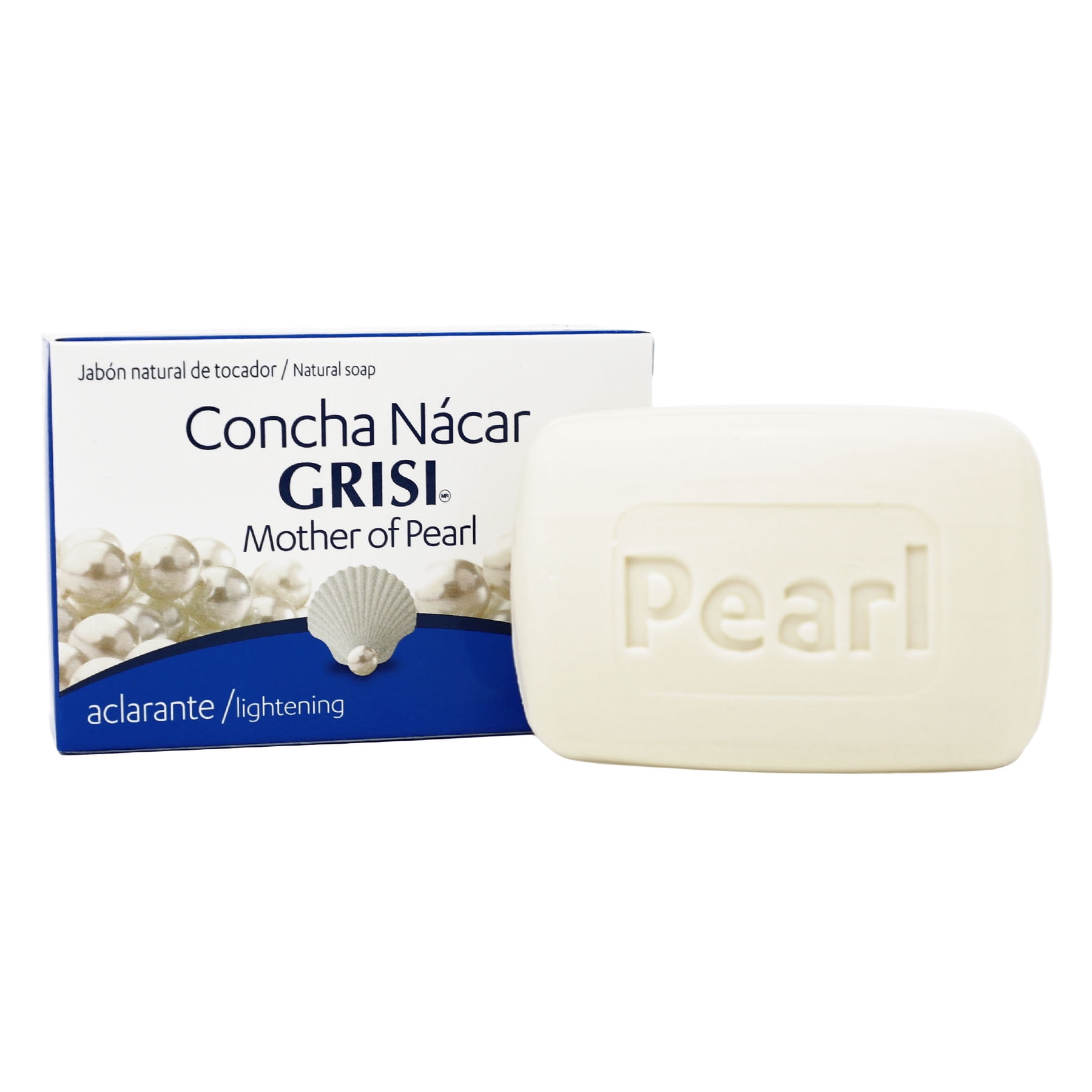 Grisi Concha Nacar Whitening Soap, Anti-Aging, Beauty Lightening, Dark ...