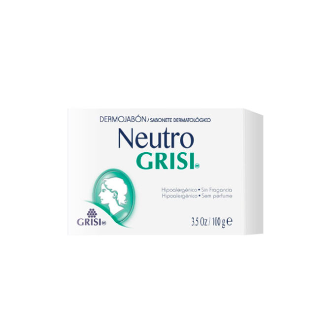 Grisi Dermo Soap Neutral 100g - Gentle Cleansing Bar for Sensitive Skin ...