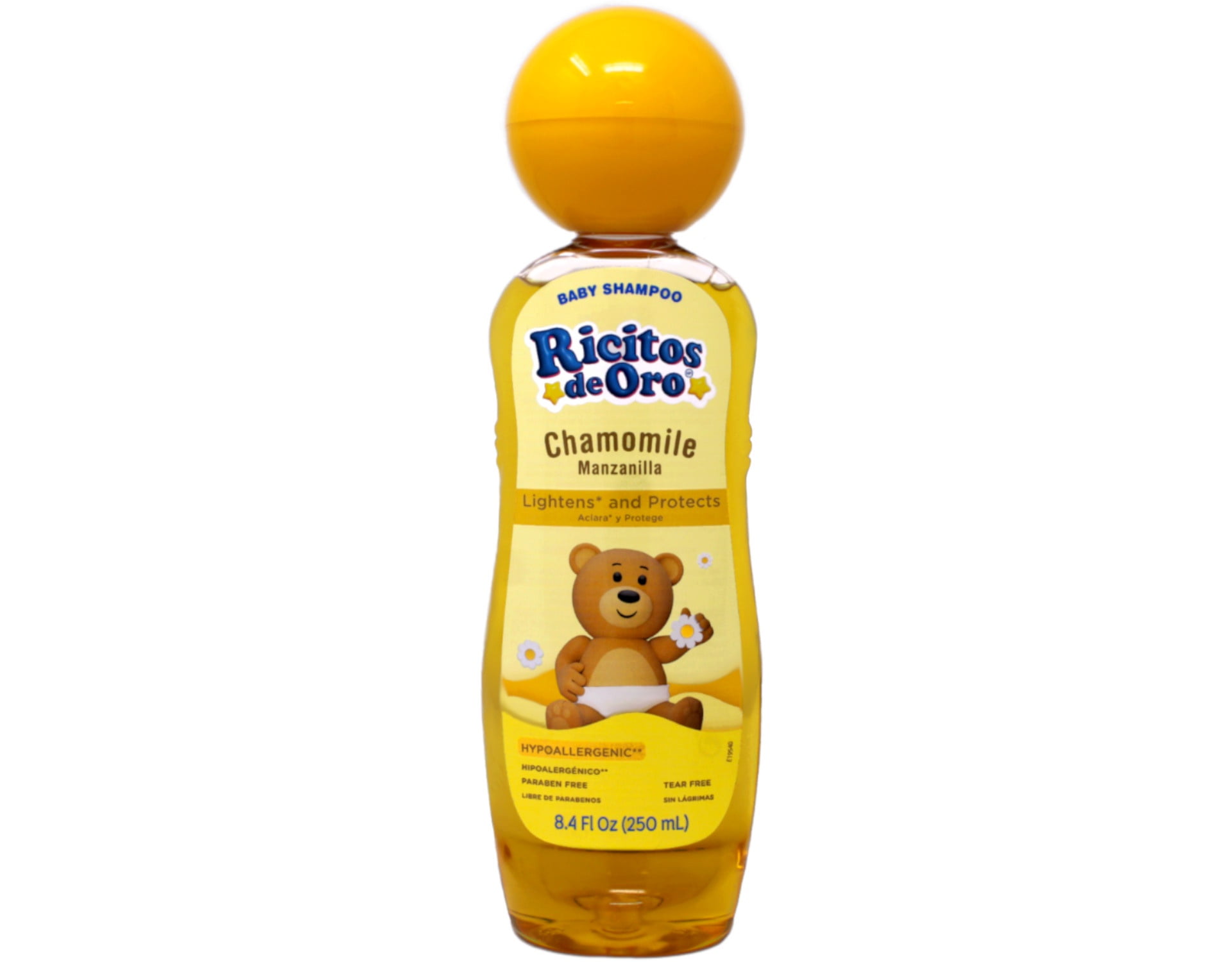 2 Pack - Ricitos de Oro Baby Shampoo with Chamomile, Lightens and ...