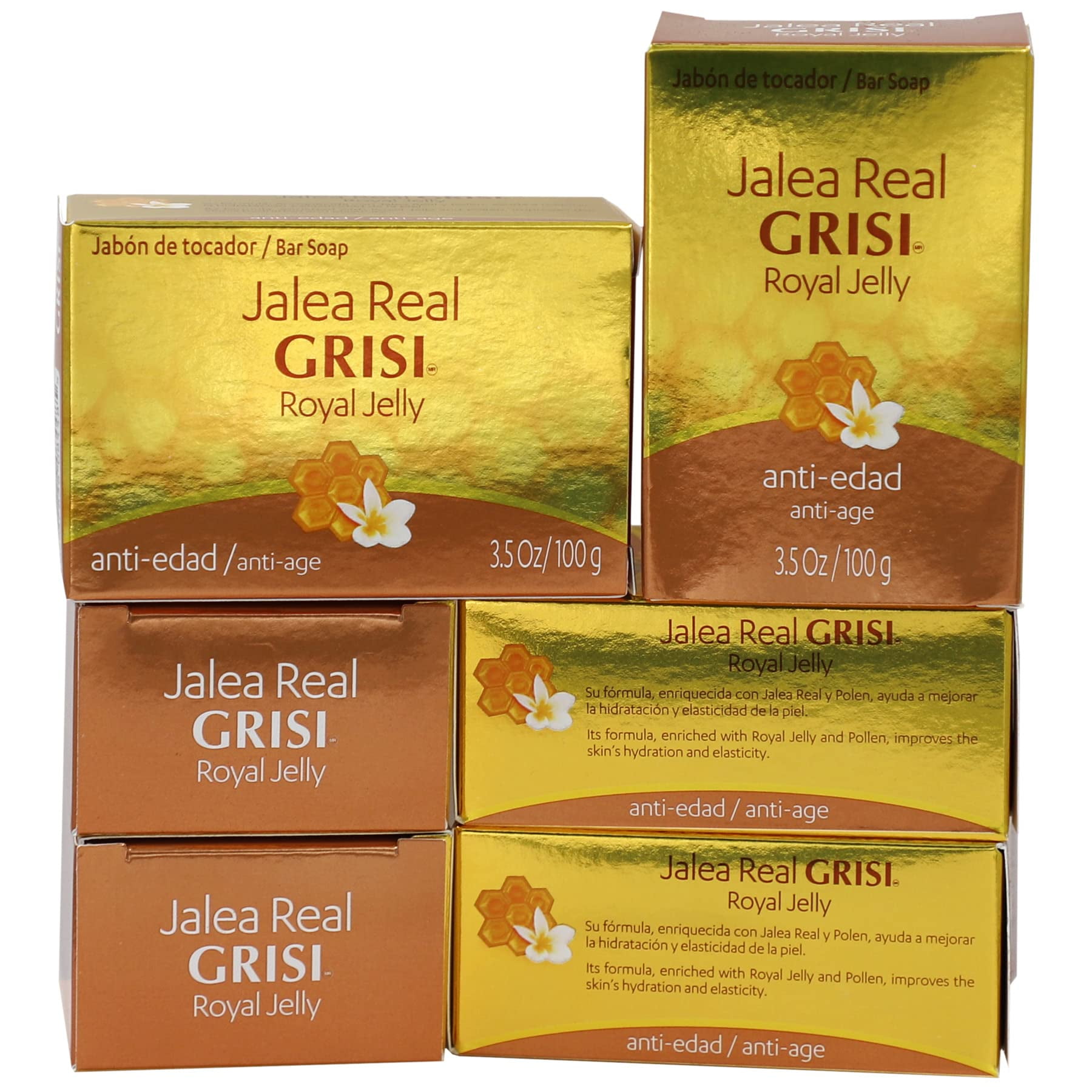 Grisi Royal Jelly Soap, DMF15 Cleansing, and Smoothing Soap Nourish ...