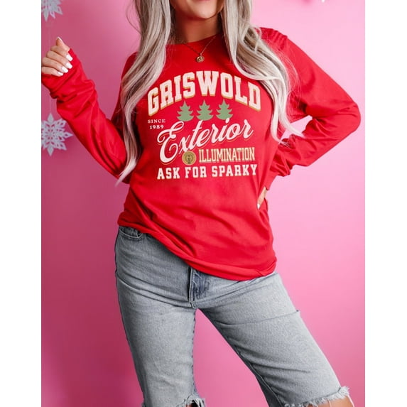 Griswold Exterior Illumination Tee, Funny Christmas Shirt, Holiday Tee ...