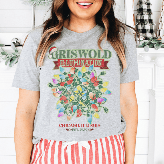 Griswold Illumination Tee Printify T-Shirt T-Shirt - Walmart.com