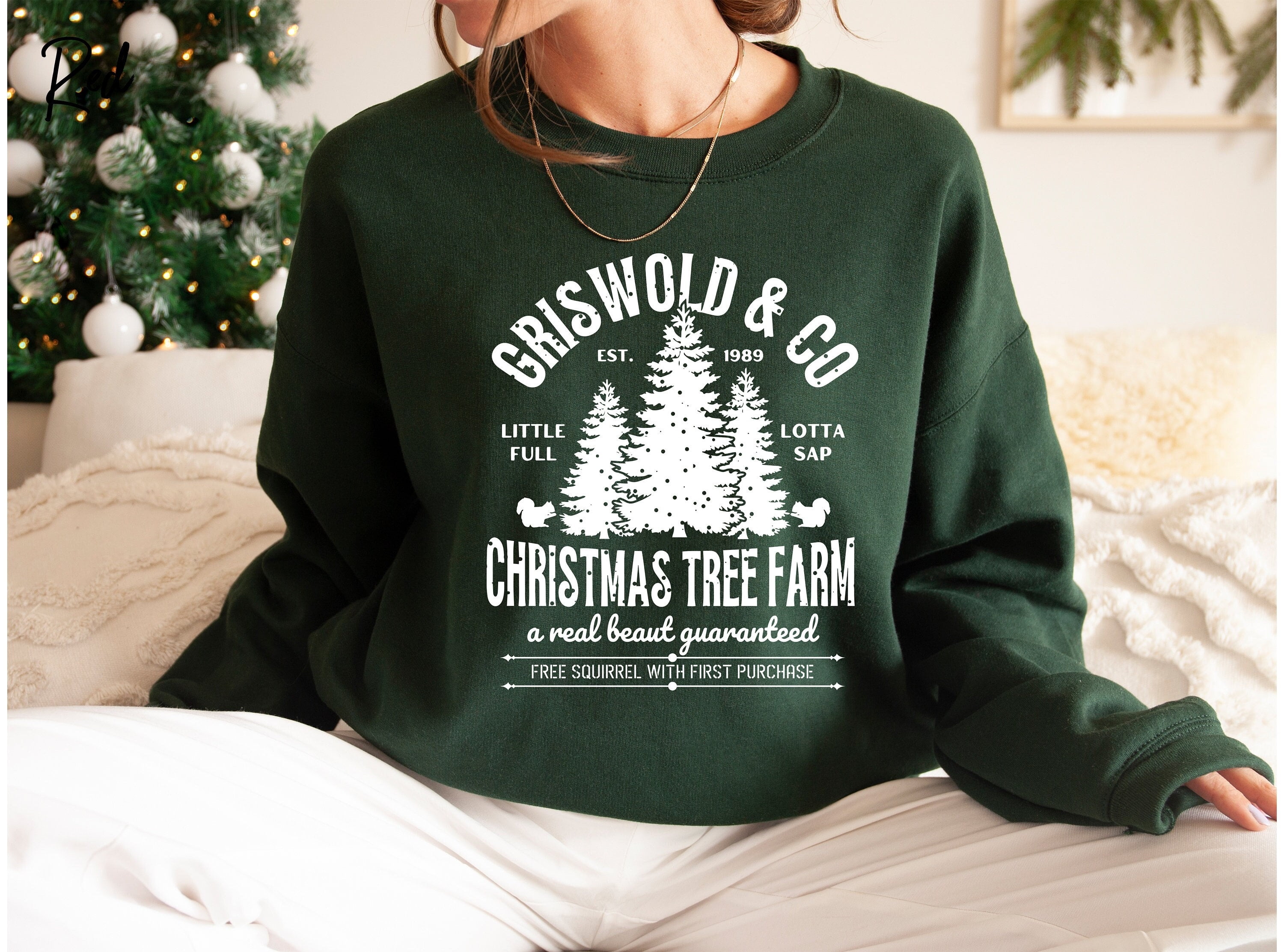 Griswold's Christmas Sweatshirt,Griswold's Co Sweater,Christmas Tree ...