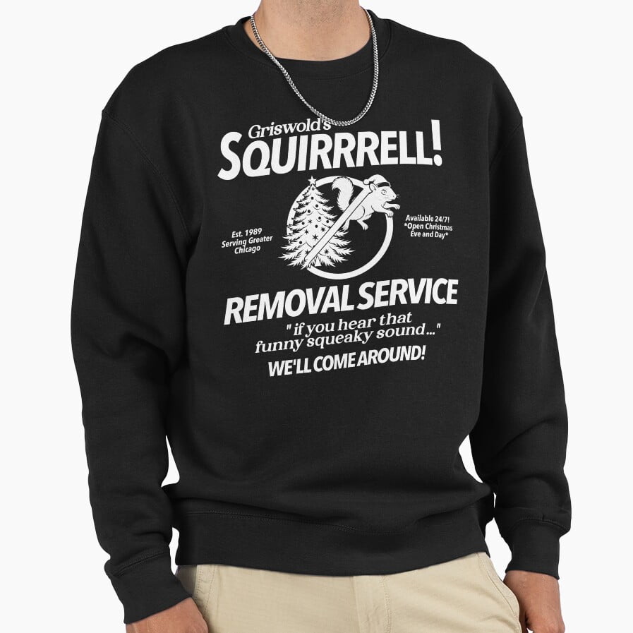 Griswolds Squirrel Removal Service Vacation Retro Vintage Funny Graphic ...