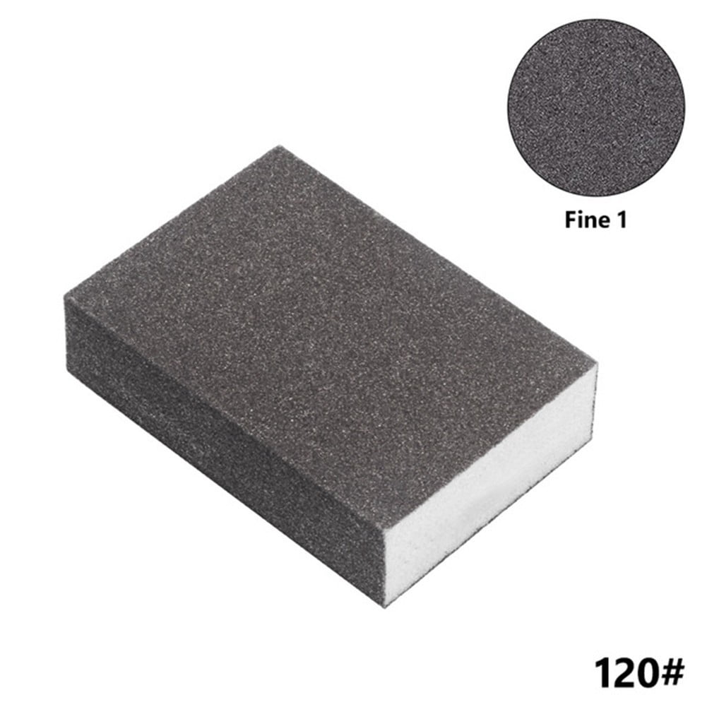 Grit 60/80/120/210 Wall Grinding Sponge Sand Block Sandpaper Polished ...