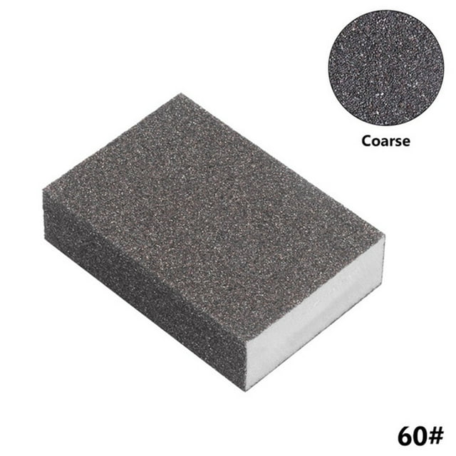 Grit 60/80/120/210 Wall Grinding Sponge Sand Block Sandpaper Polished ...