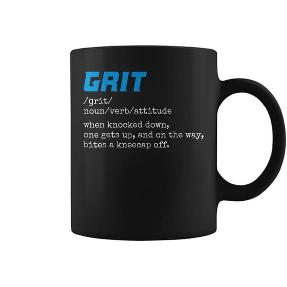 Grit Grit Definition Grit Detroit Coffee Mugs - Walmart.com