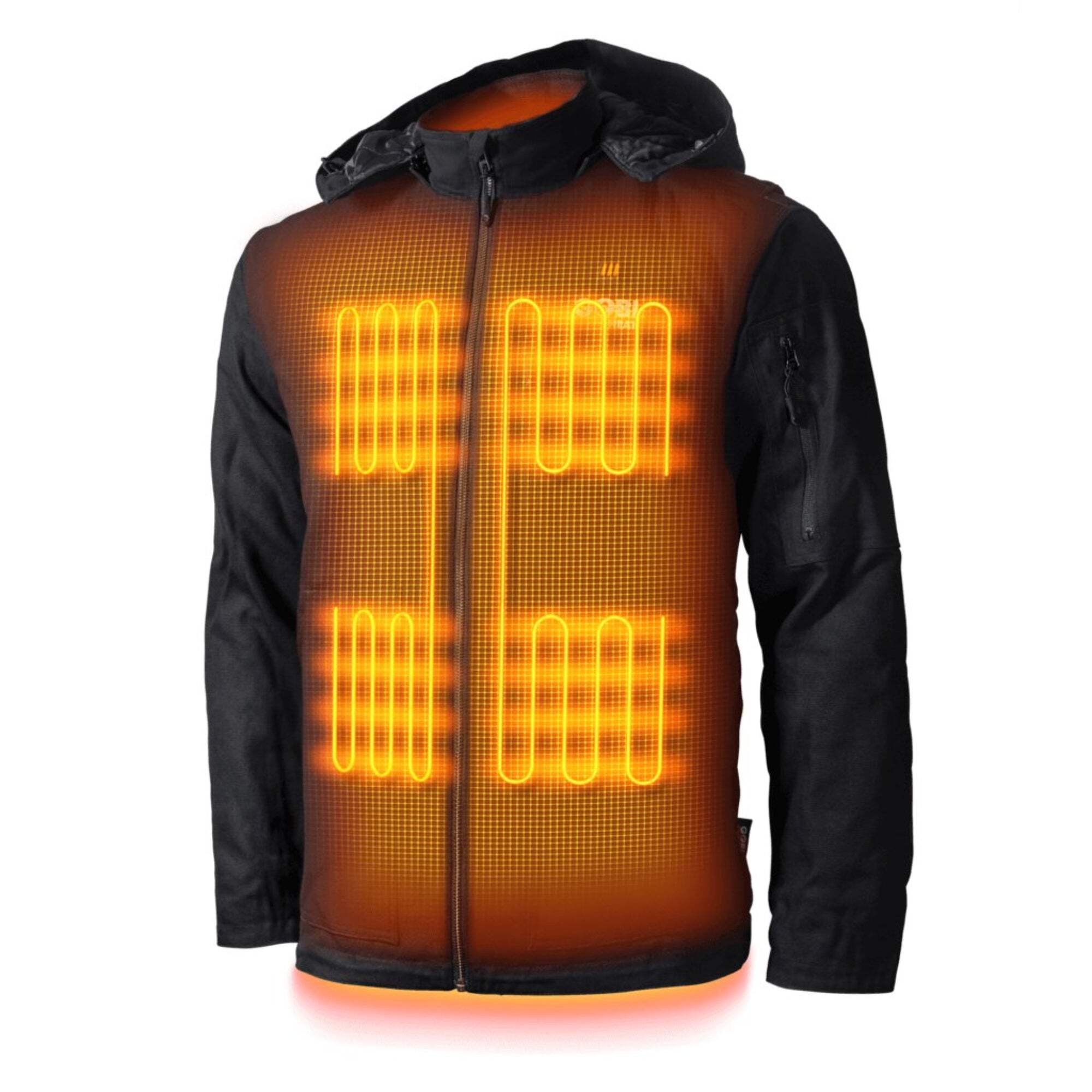 Grit Mens Heated Workwear Jacket by Gobi Heat - Walmart.com
