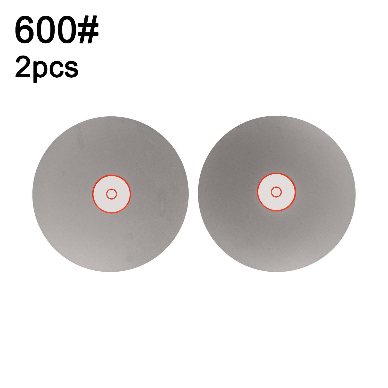 Grit Options Available Two 8 Inch Diamond Grinding Wheels For Lapidary ...