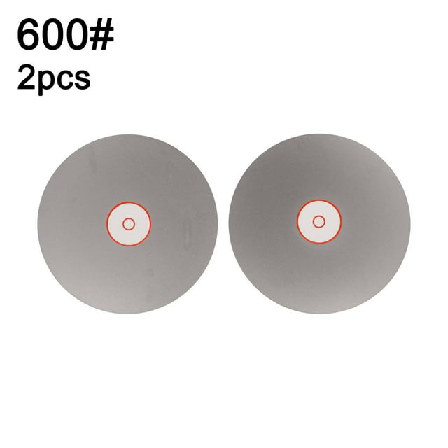 Grit Options Available Two 8 Inch Diamond Grinding Wheels For Lapidary ...