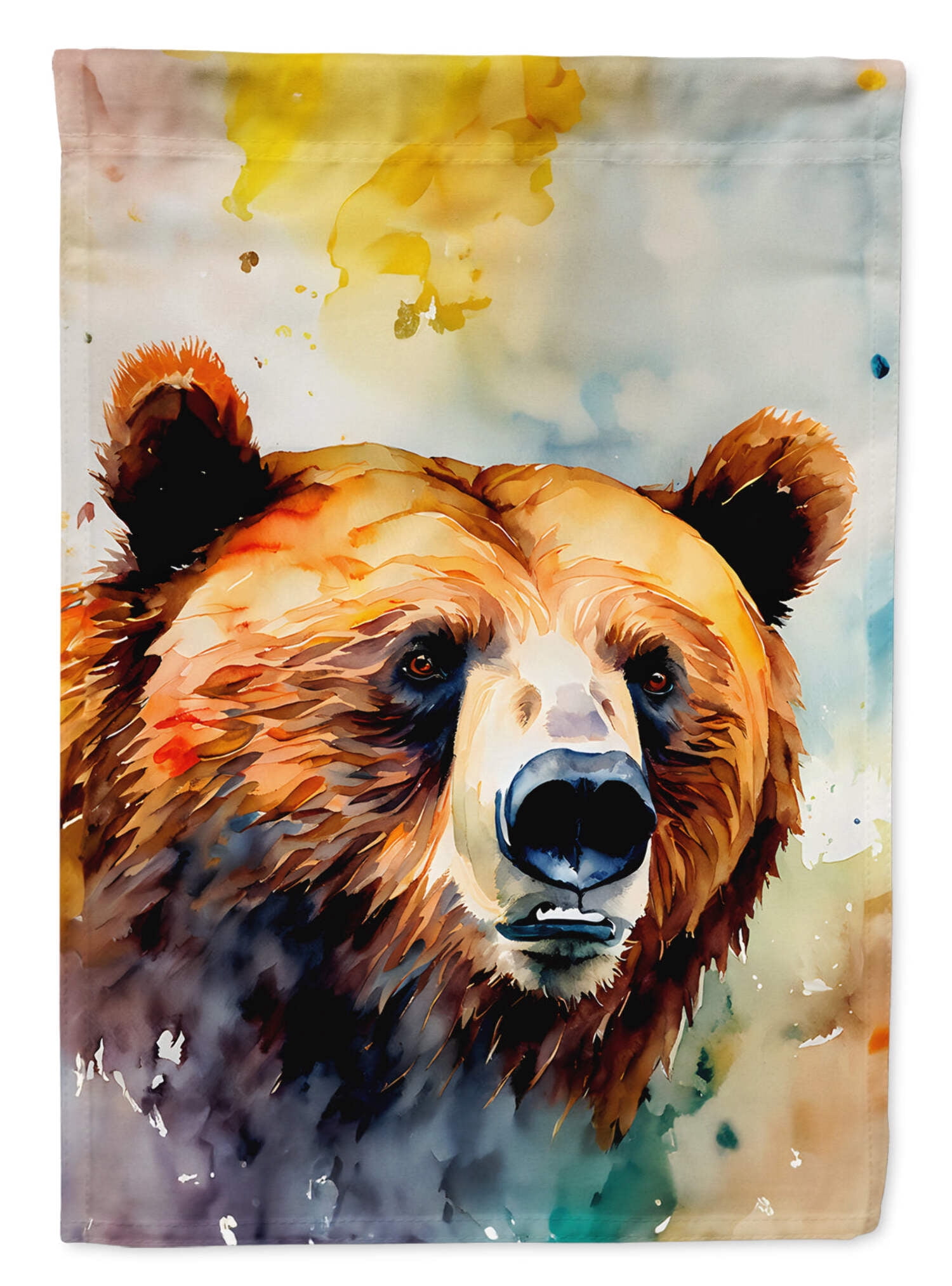 Grizzly Bear House Flag - Walmart.com