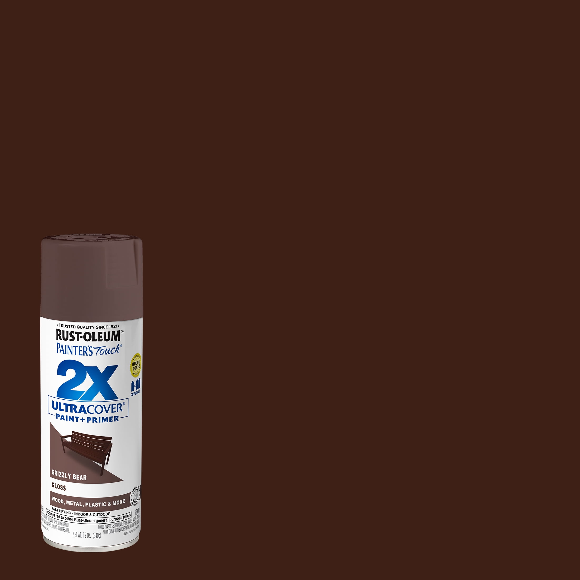 Grizzly Bear, Rust-Oleum American Accents 2X Ultra Cover Gloss Spray ...
