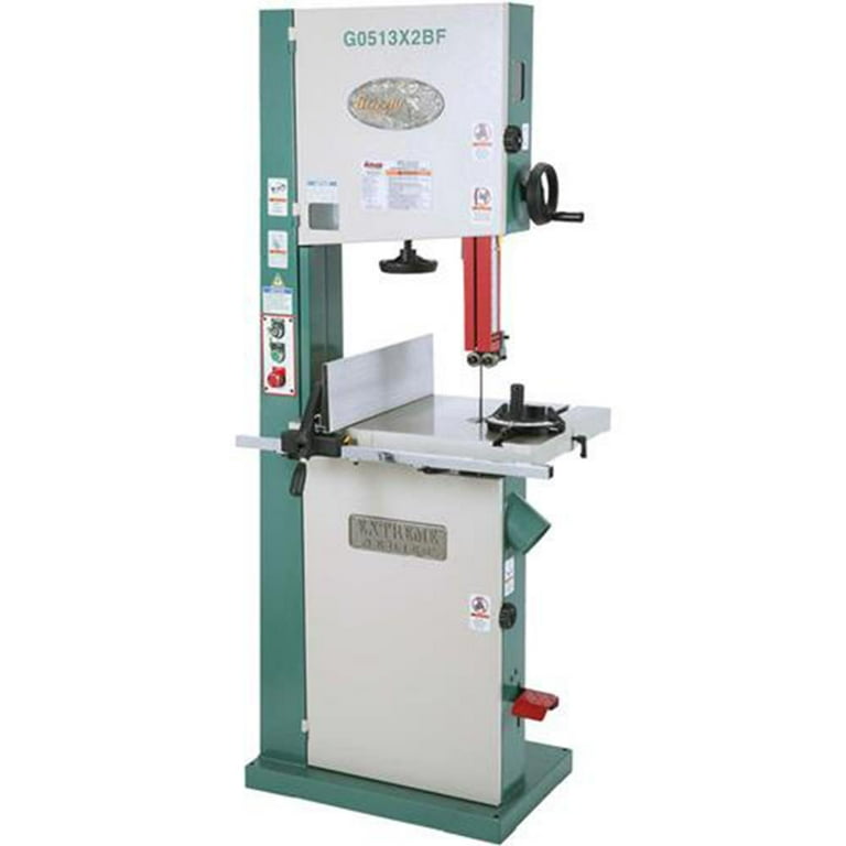 Grizzly G0513X2BF 220V 17 In 2 HP Extreme Series Bandsaw with Cast Iron Trunnion Walmart