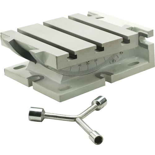Grizzly Industrial 7in. x 7in. Horizontal / Vertical T Slot Tilting ...