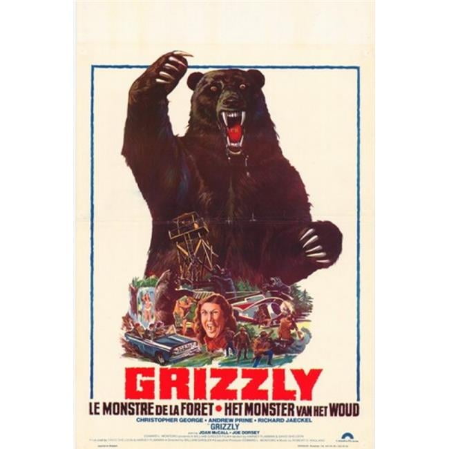Grizzly Movie Poster - 11 x 17 in. - Walmart.com