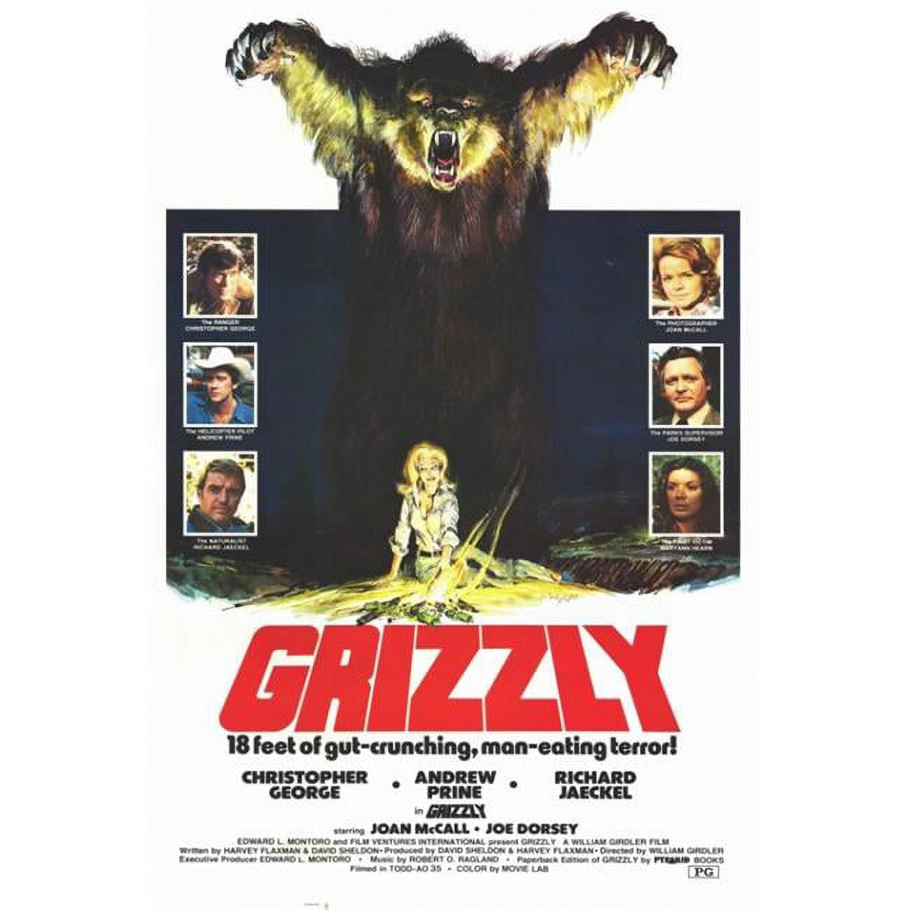 Grizzly Movie Poster - 27 x 40 in. - Walmart.com